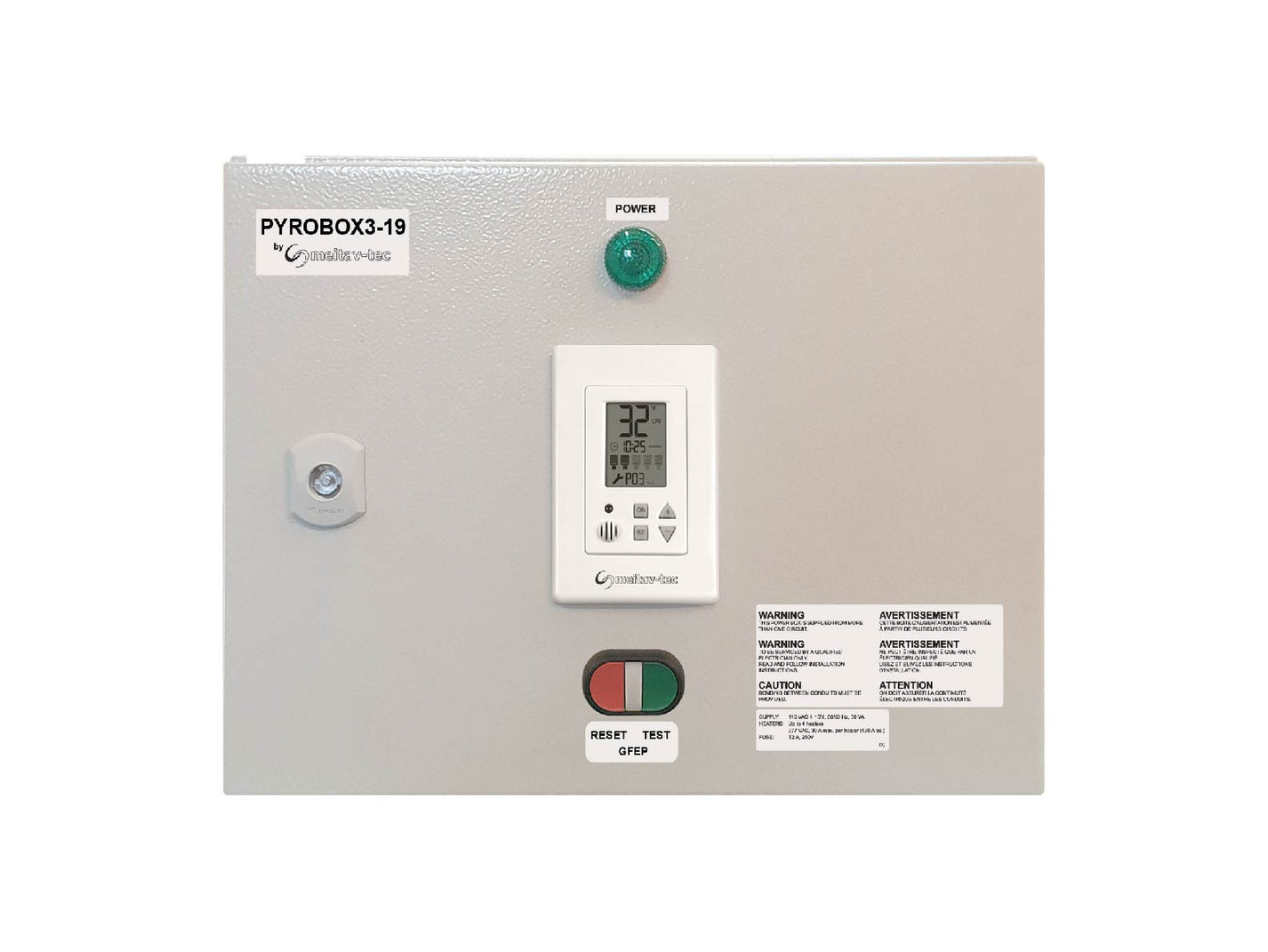 Pyrobox Power Distribution Center – Elec-Trace